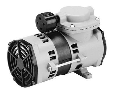 NEW THOMAS 107CCD18 220 Volt 35 PSI 1.4cfm Diaphragm Compressor/Vacuum ...