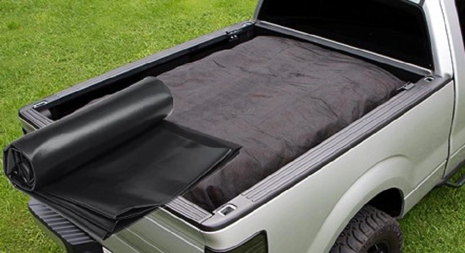 HDPE Rubber Tent Ground Mat, RV, Truck, and RV Cargo Tarp Cover. Heavy ...