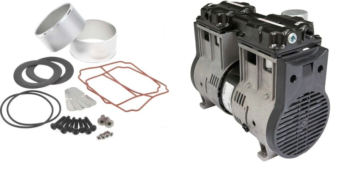 Beckman Coulter compressor vacuum pump Service Rebuild Kit for model ...