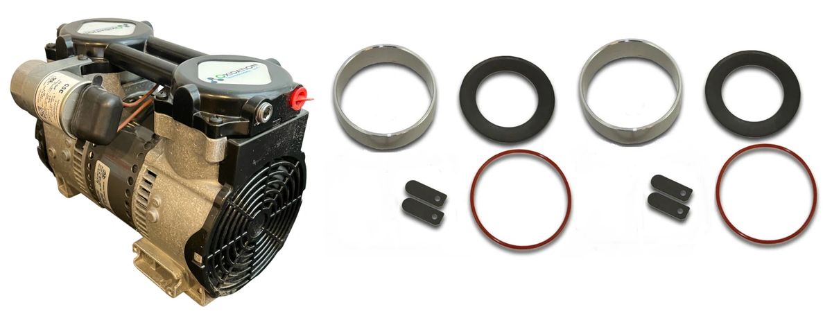 OGSI Oxygen Generator Ozone Compressor Service Rebuild Kit. Used in ...