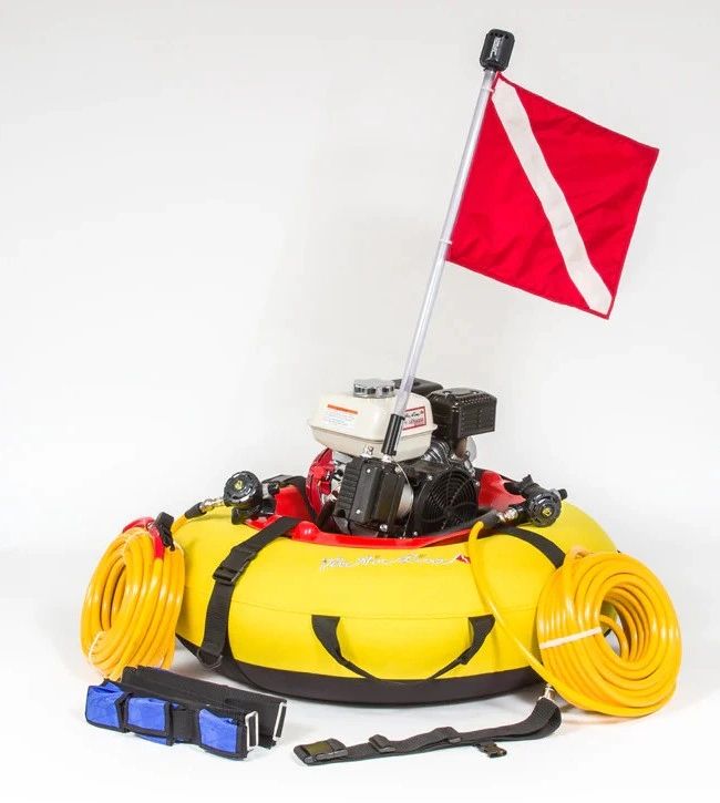 Gas Powered 2 Diver Scuba Hookah Diving System with a 12.5 CFM Thomas ...