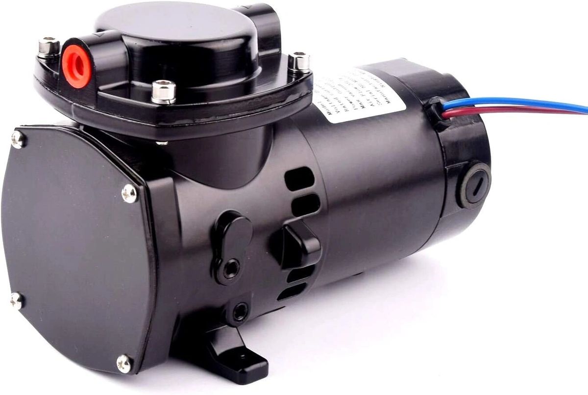 52 PSI 100 Watt 35 LPM 12 Volt Scuba Diving, Snorkel, Steel Booster ...