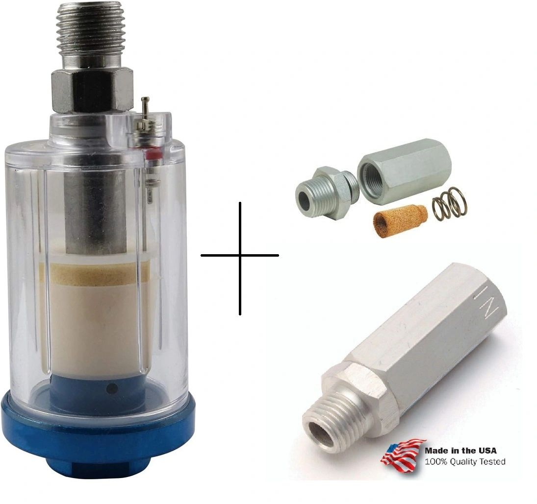 Hookah Diving inline filter kit. 1-10 Micron & 1-40 Micron Filter ...