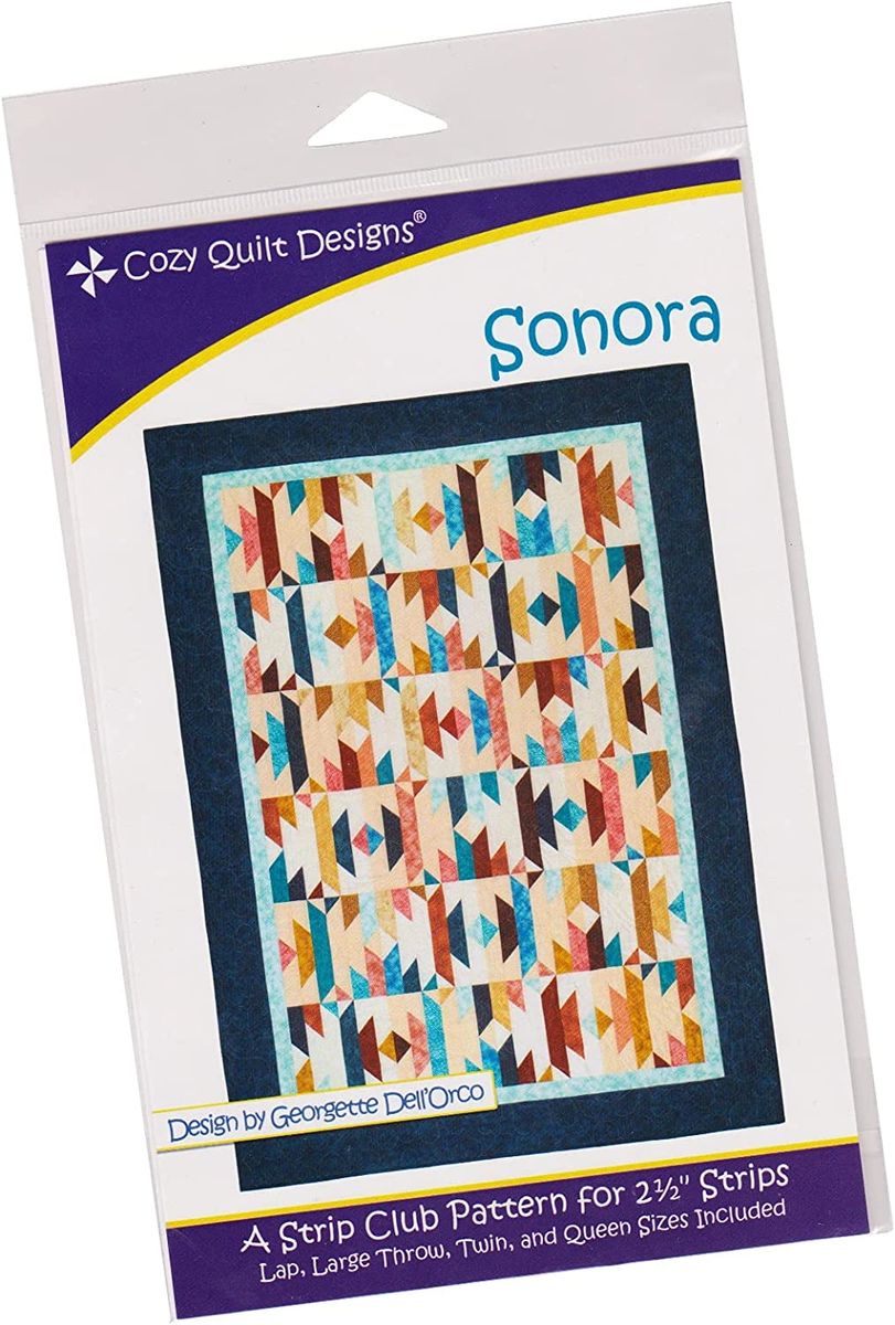 Cozy Quilt Designs 'Strip Club' Pattern - Sonora (Includes Instructions ...