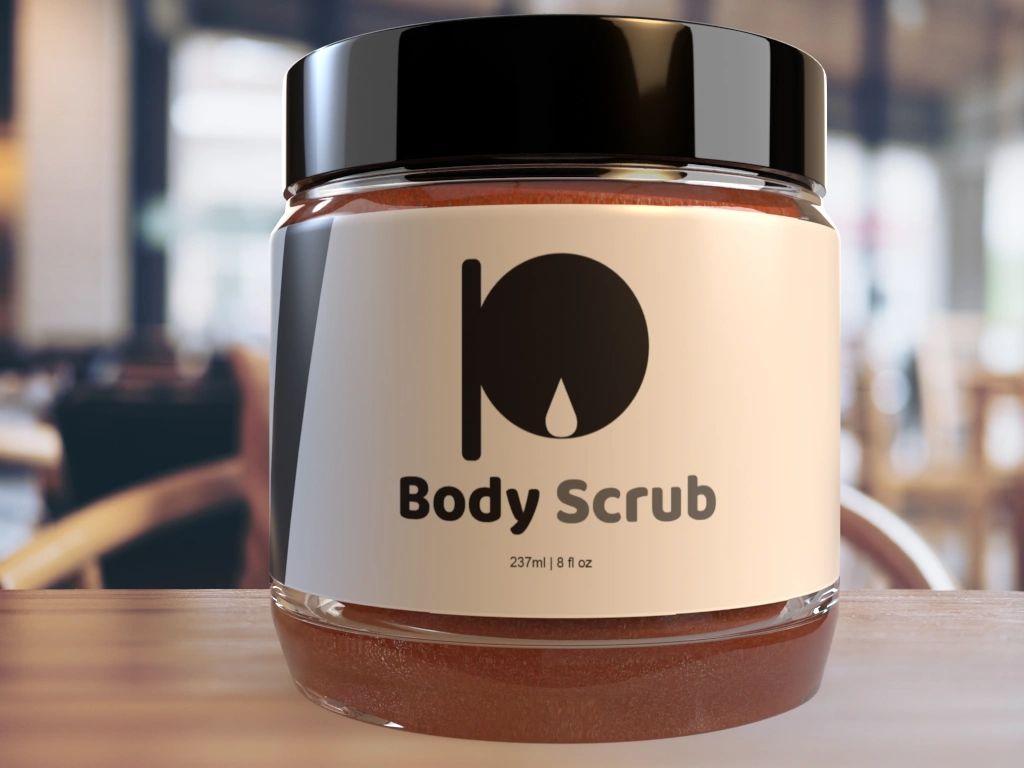Peach Body Scrub