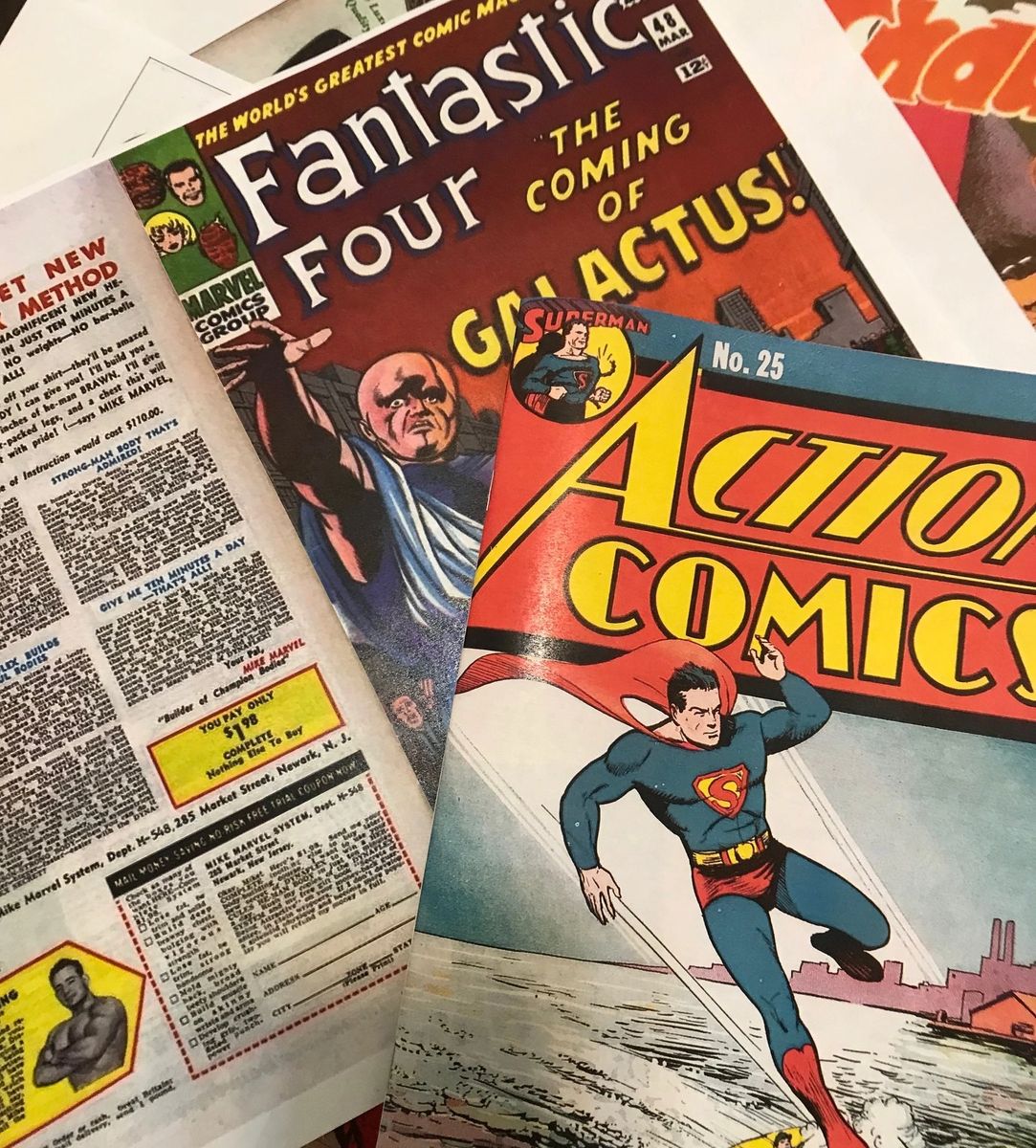 Comic Book Cover Replicas