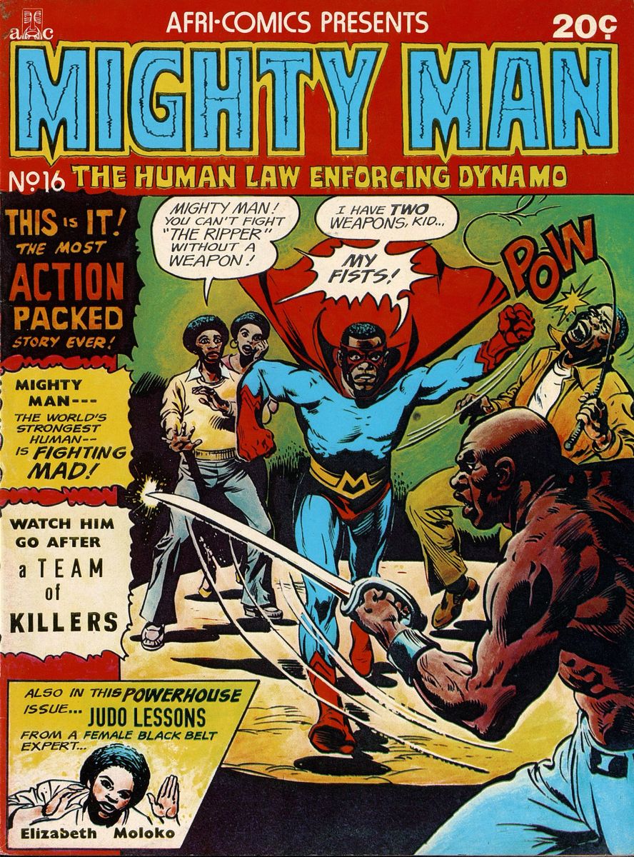 Mighty Man #16 (Afri-Comics) Photocopy Comic Book