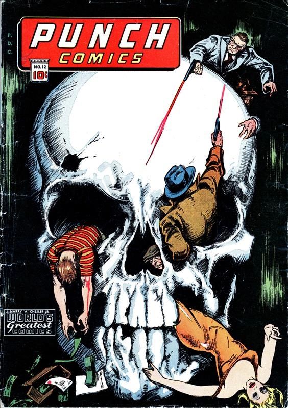 Punch Comics #12 Photocopy Comic Book