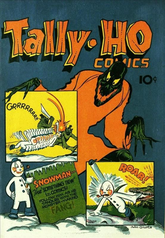 Tally-Ho Comics #1 Photocopy Comic Book