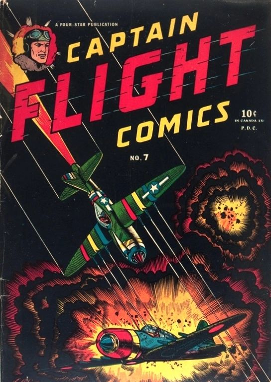 Captain Flight #7 Photocopy Comic Book