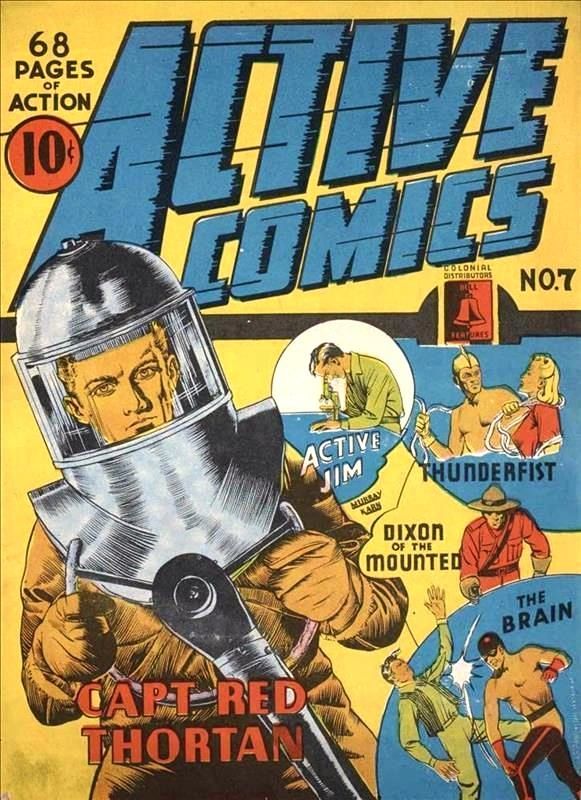 Active Comics #7 Photocopy Comic Book