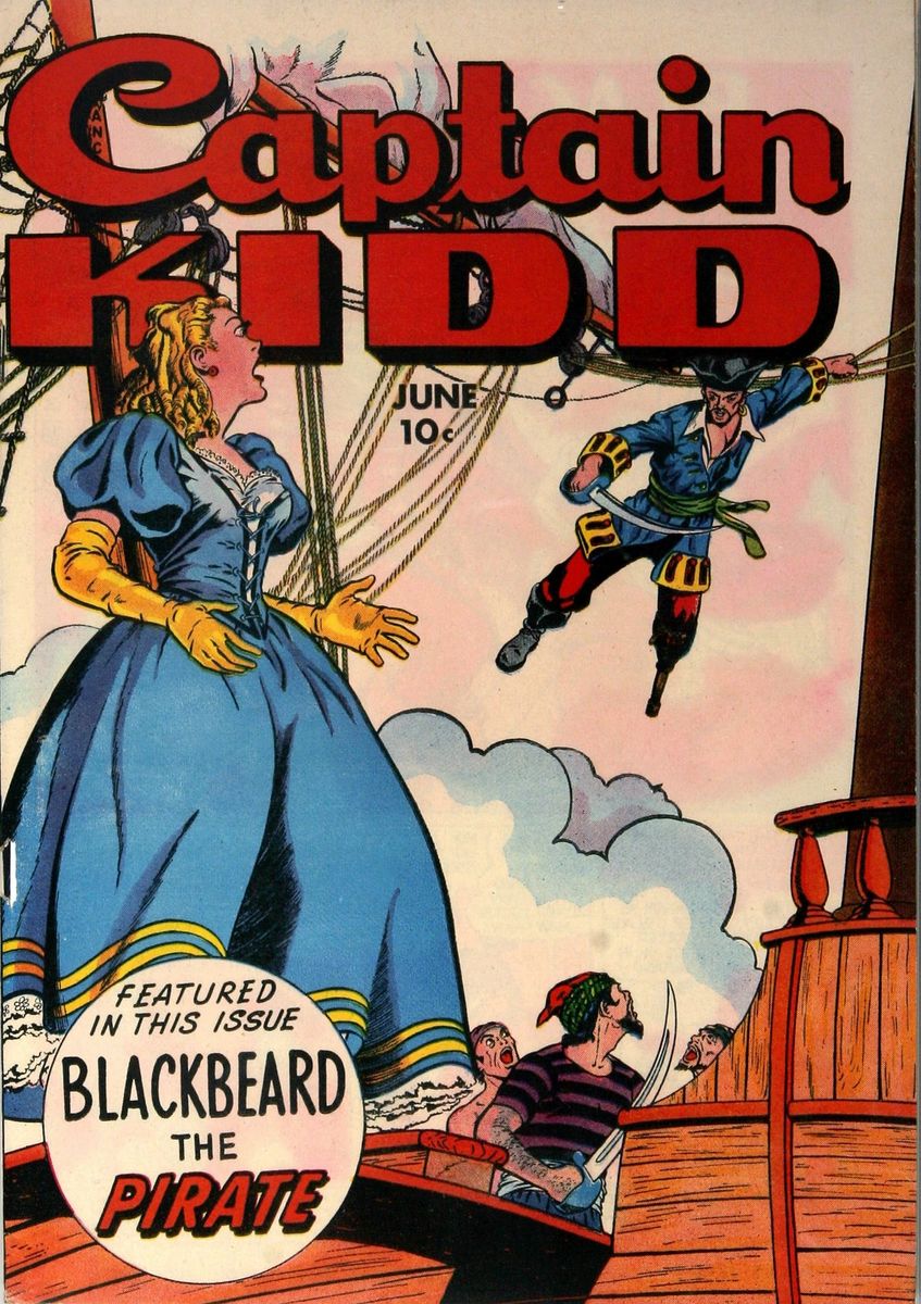 Captain Kidd #24 Photocopy Comic Book