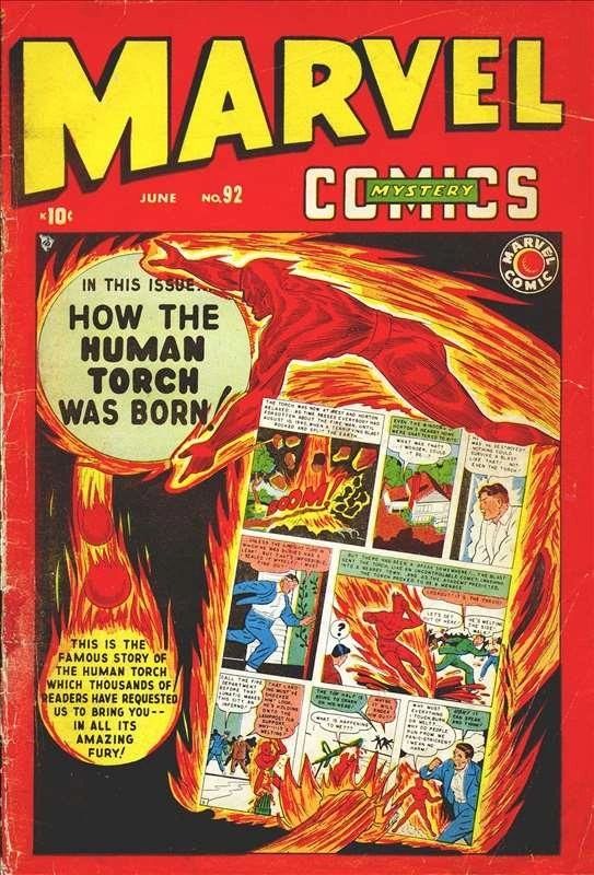 Marvel Mystery Comics #92 Photocopy Comic Book