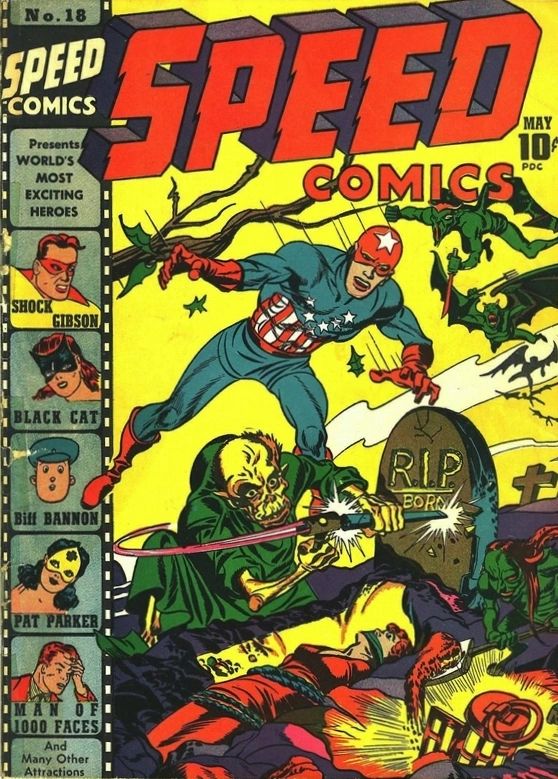 Speed Comics #18 Photocopy Comic Book