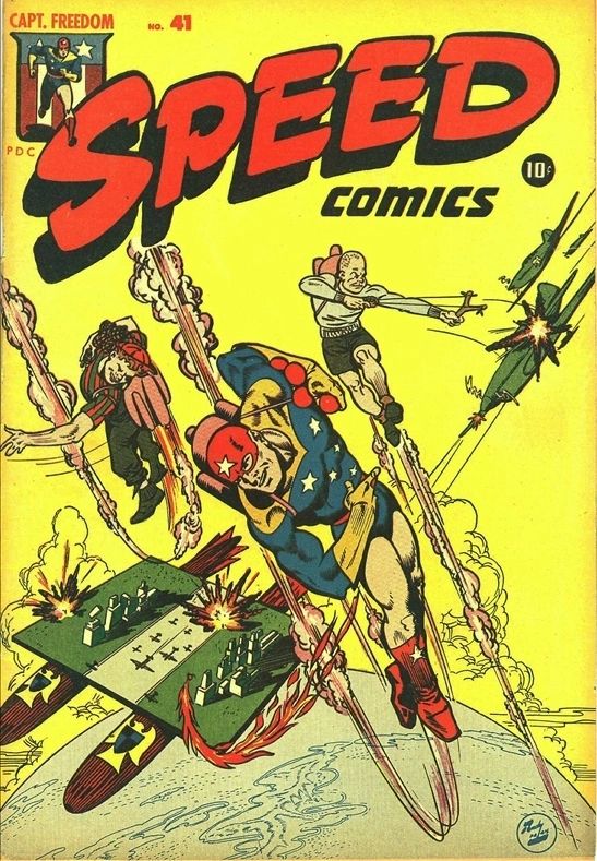Speed Comics #41 Photocopy Comic Book