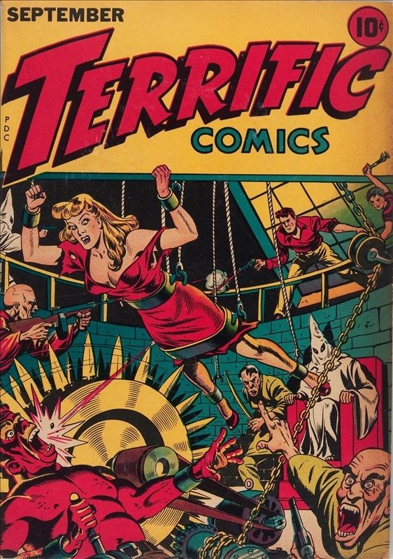 Terrific Comics #5 Photocopy Comic Book