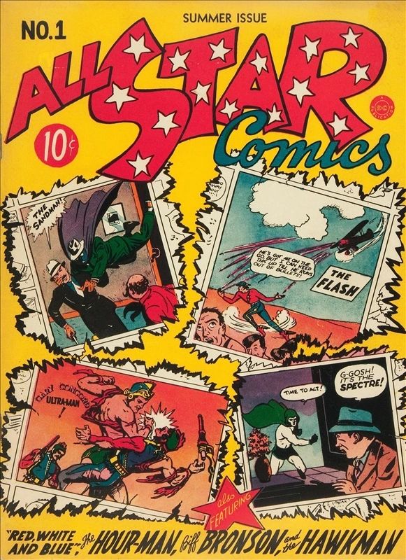 All-Star Comics #1 Photocopy Comic Book