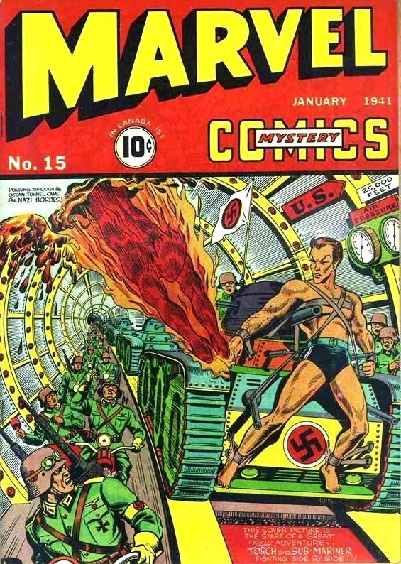 Marvel Mystery Comics #15 Photocopy Comic Book