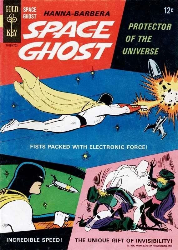 Space Ghost #1 (Gold Key) Photocopy Comic Book