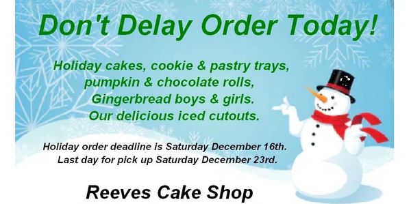 Reeves Cake Shop