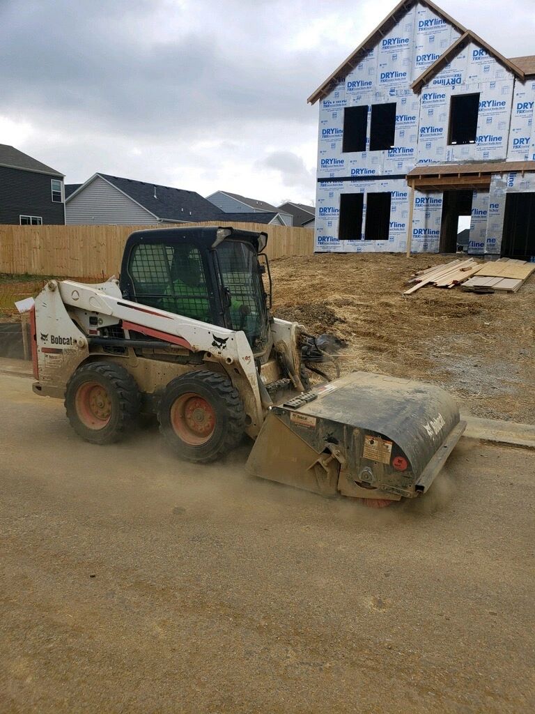 New Construction Street & Curb Cleaning