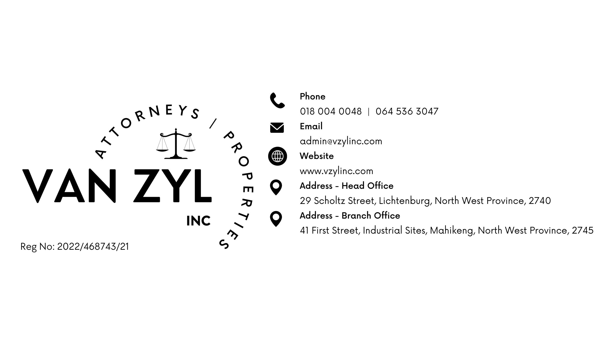 Attorney, Lawyer, Law Firm - VAN ZYL ATTORNEYS INC
