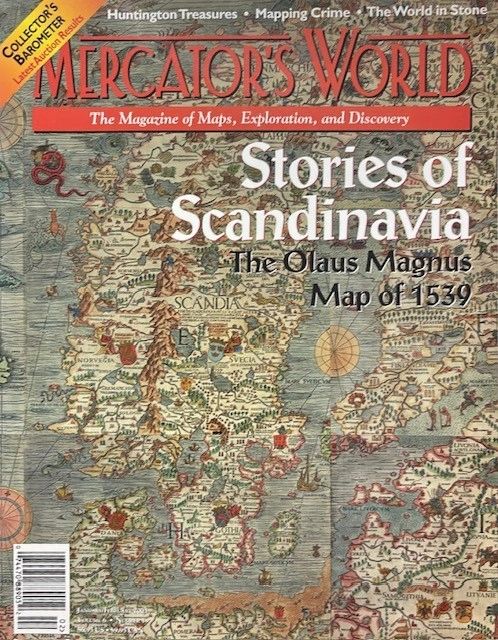 Mercator's World, Stories of Scandinavia, The Olaus Magnus Map of 1539
