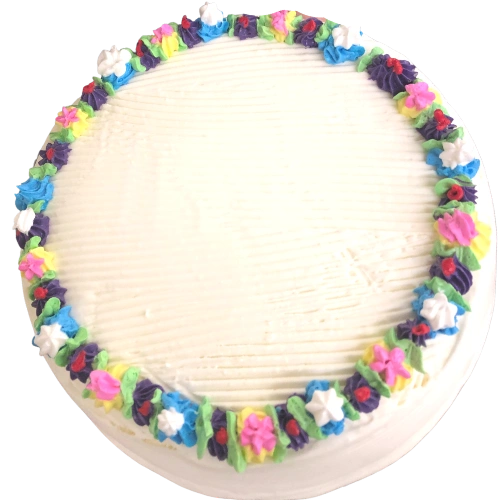Large Round Ice Cream Cake