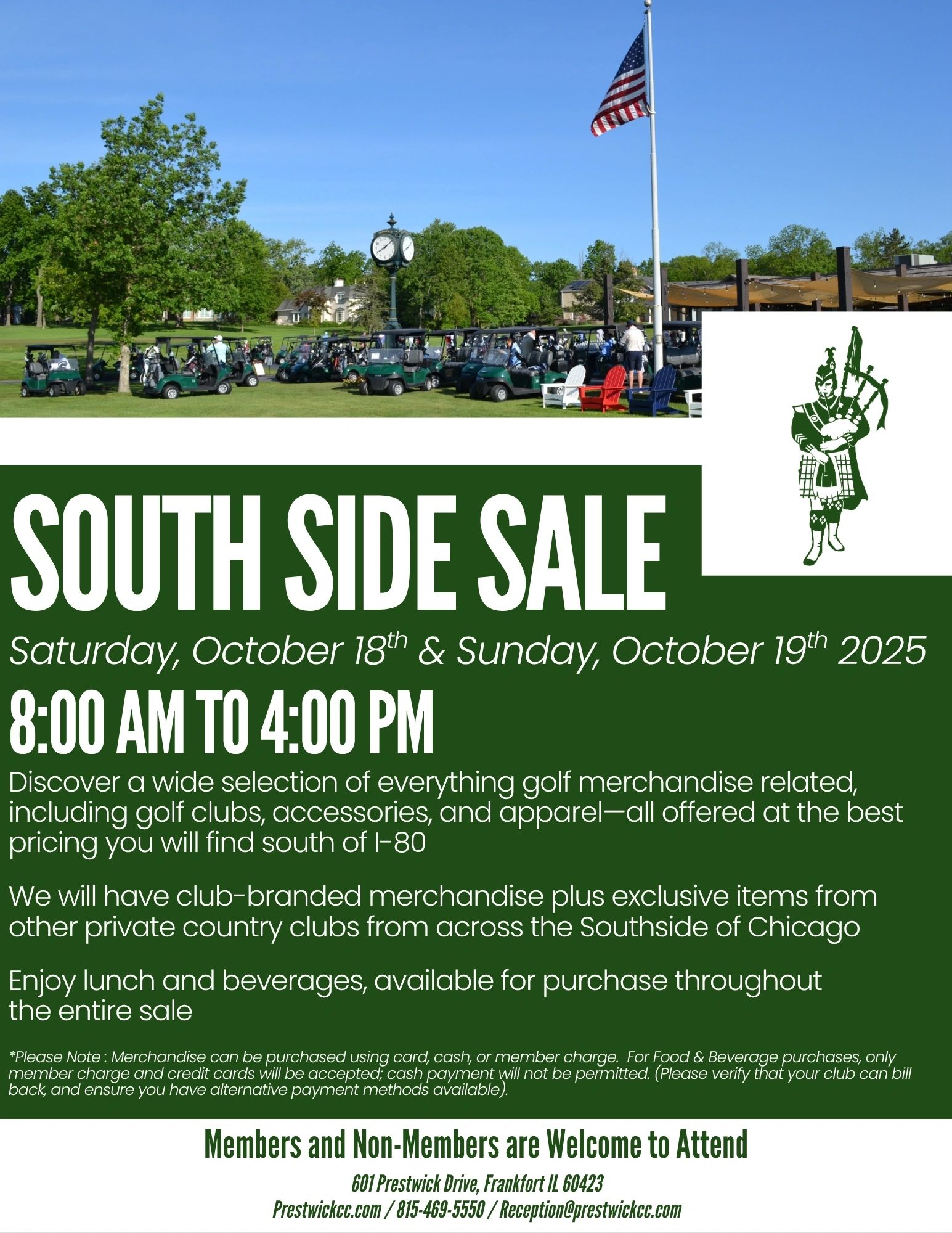 Southside Golf Sale