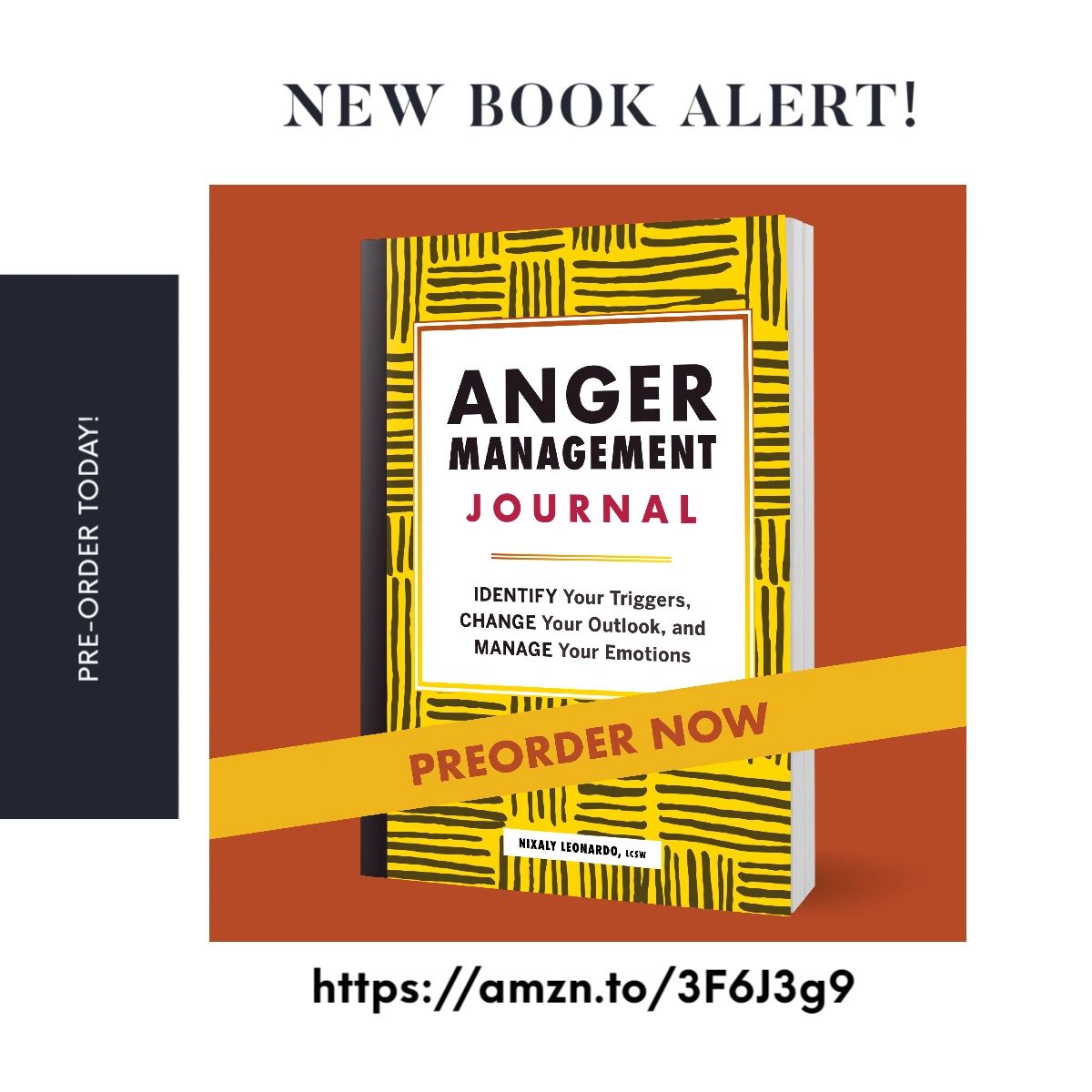 New Book Alert: Anger Management Journal!