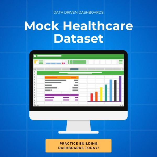 Mock Healthcare Dataset for Power BI & Excel Practice