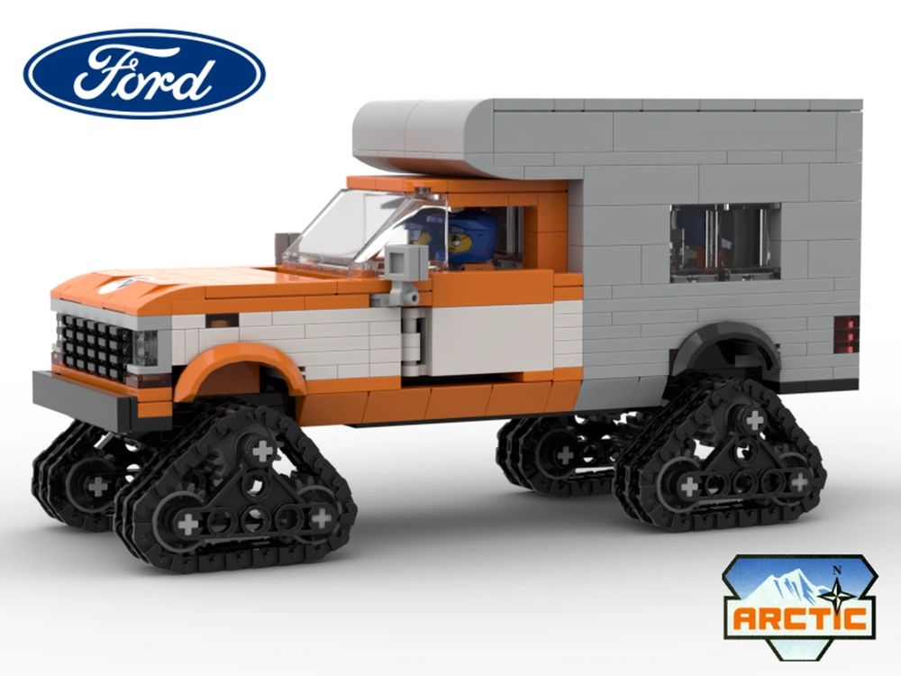 1982 Ford F-250 (regular cab) "arctic scout" expedition custom