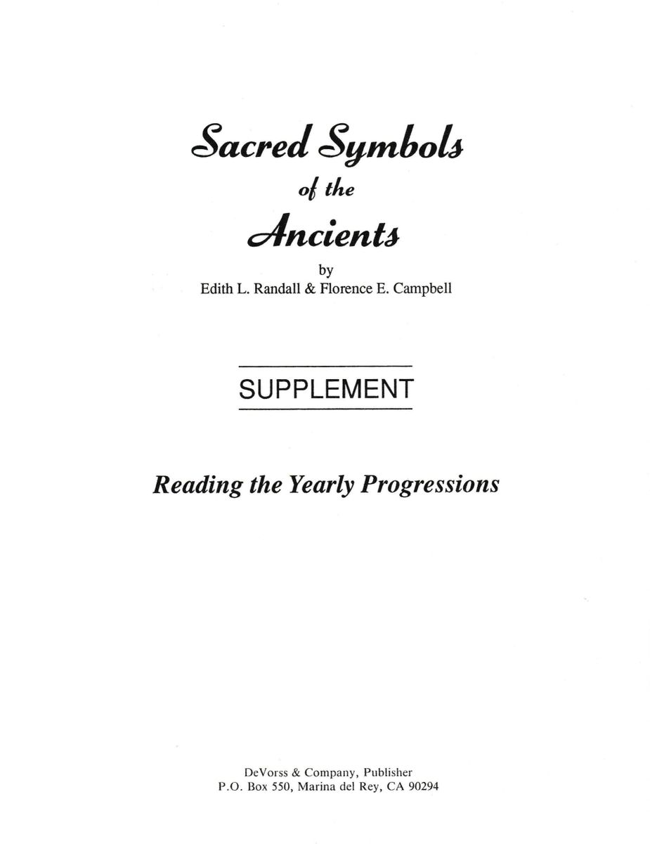 SACRED SYMBOLS OF THE ANCIENTS (SUPPLEMENT 2) (PDF) by Edith L. Randall ...