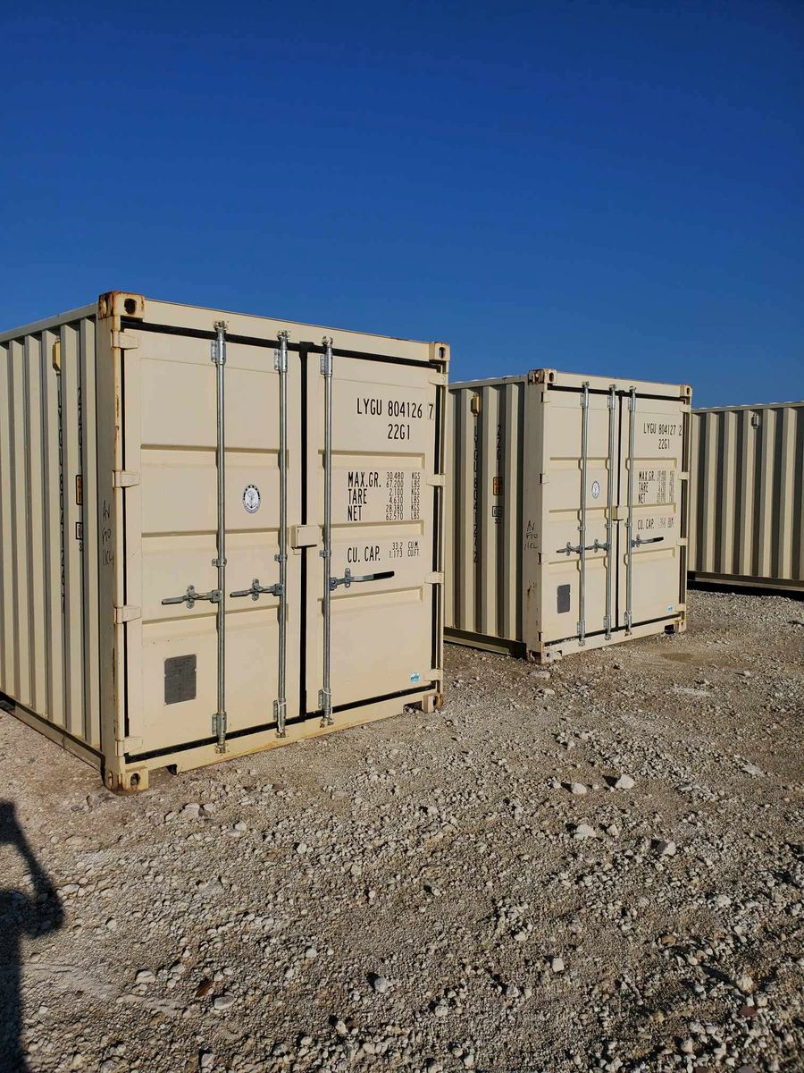 NEW ( ONE Trip ) Shipping Containers