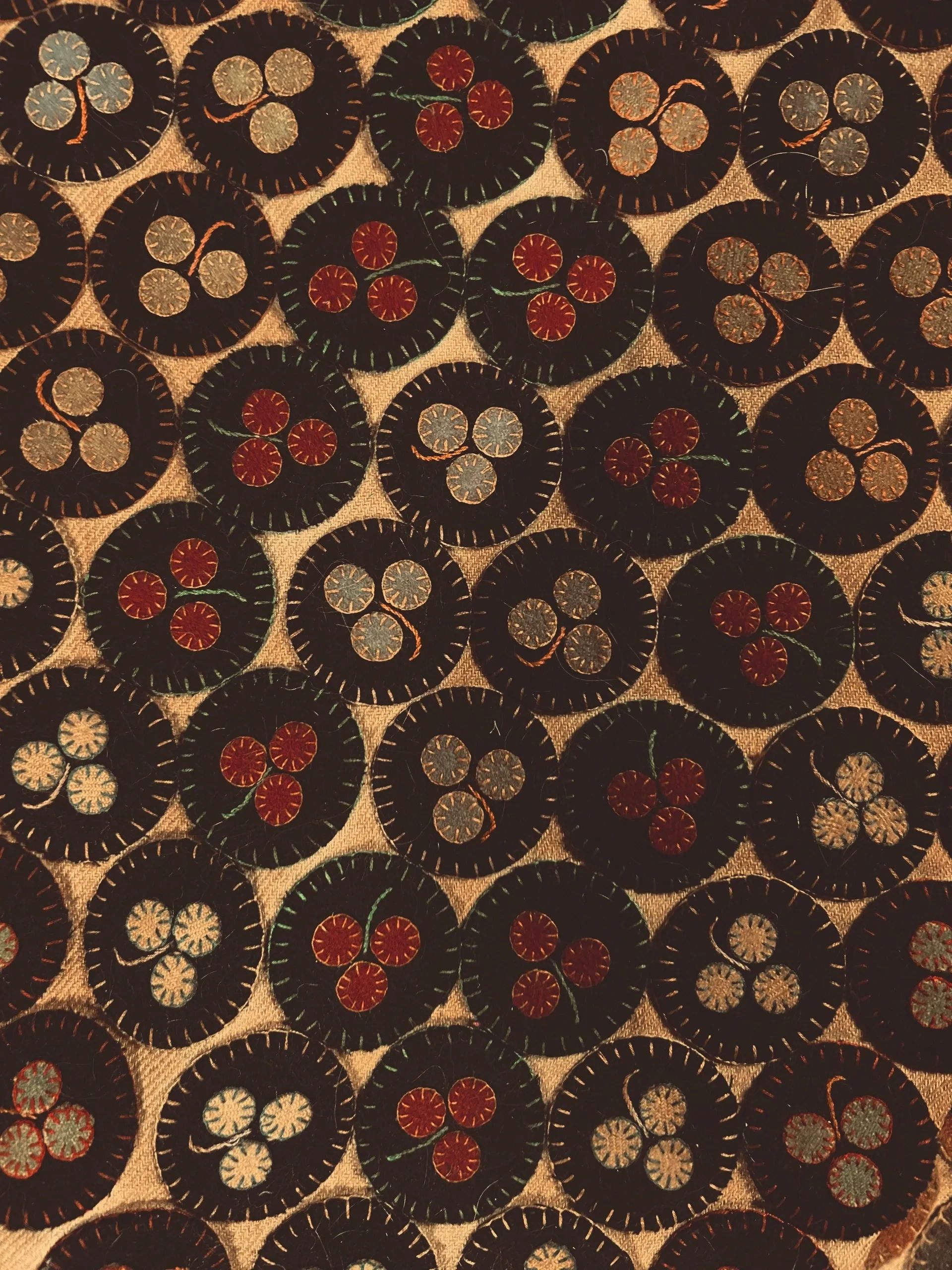 Early Style Penny Rugs