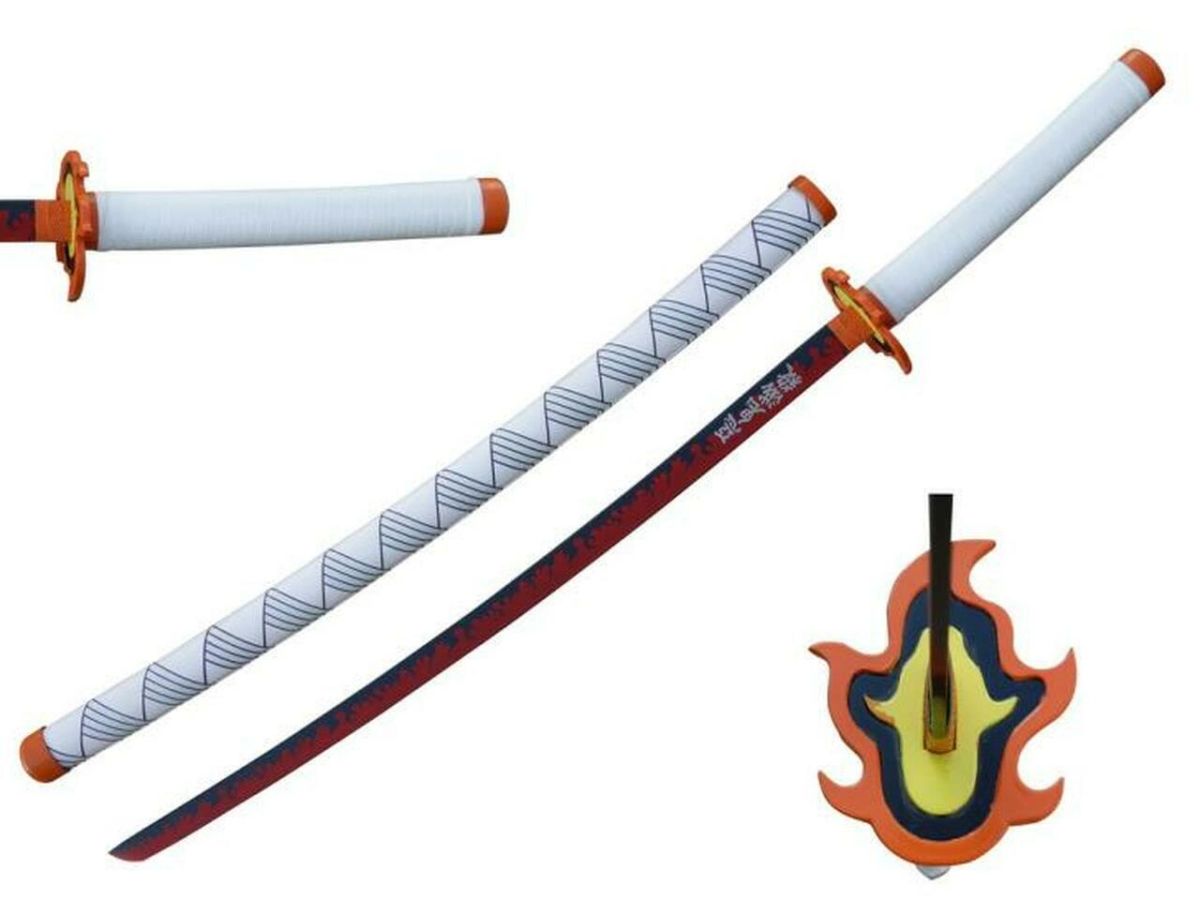 Kyojuro Rengoku's Red Nichirin Blade from Demon Slayer