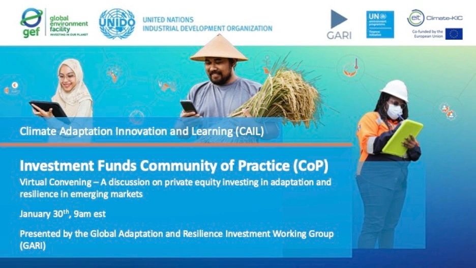 Investing in Climate Adaptation & Resilience: