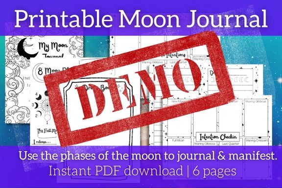 Try Moon Journaling. Use the phases of the moon to journal