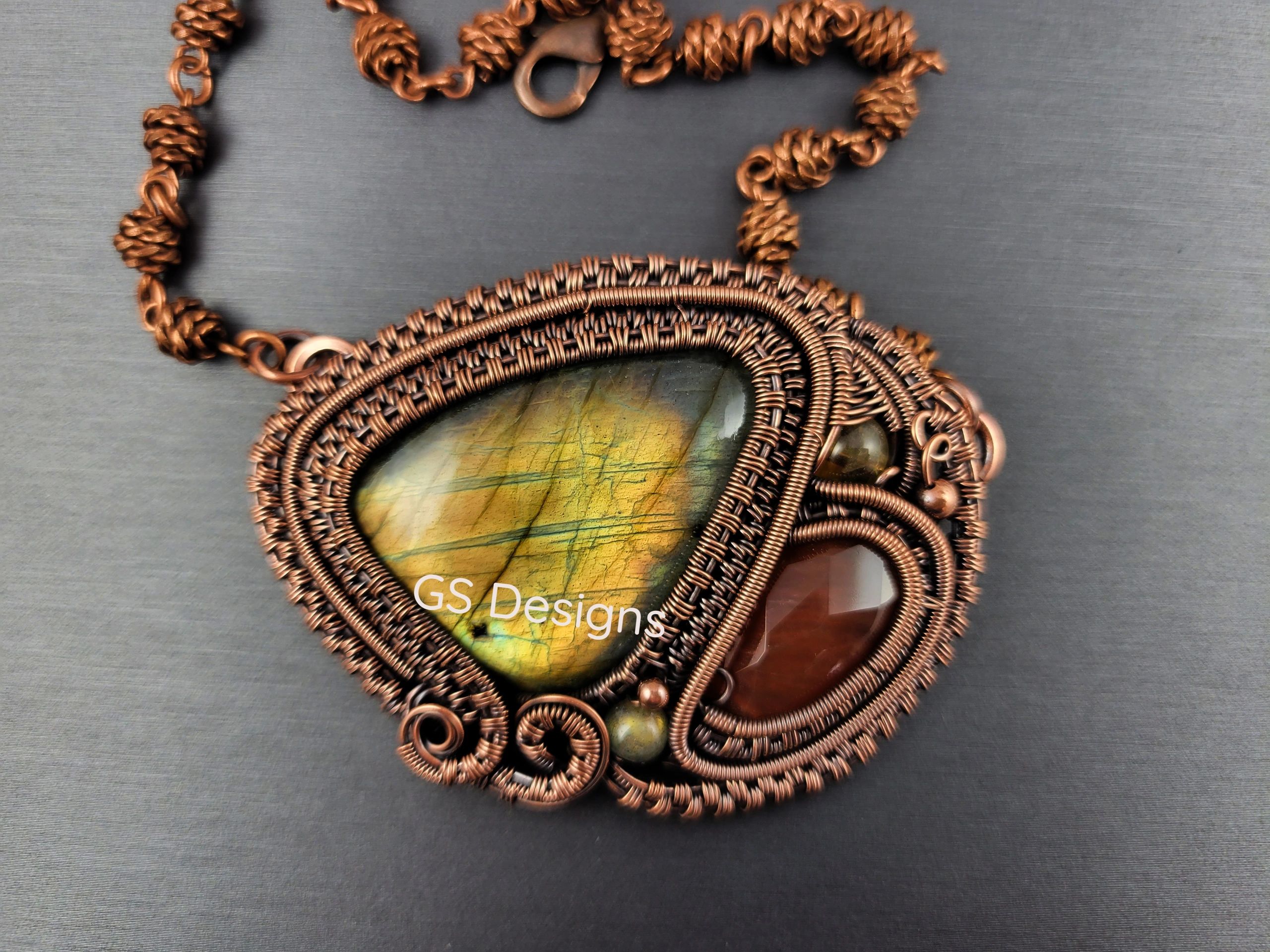 GS Designs - Handcrafted Wire Jewelry, Gemstone Jewelry