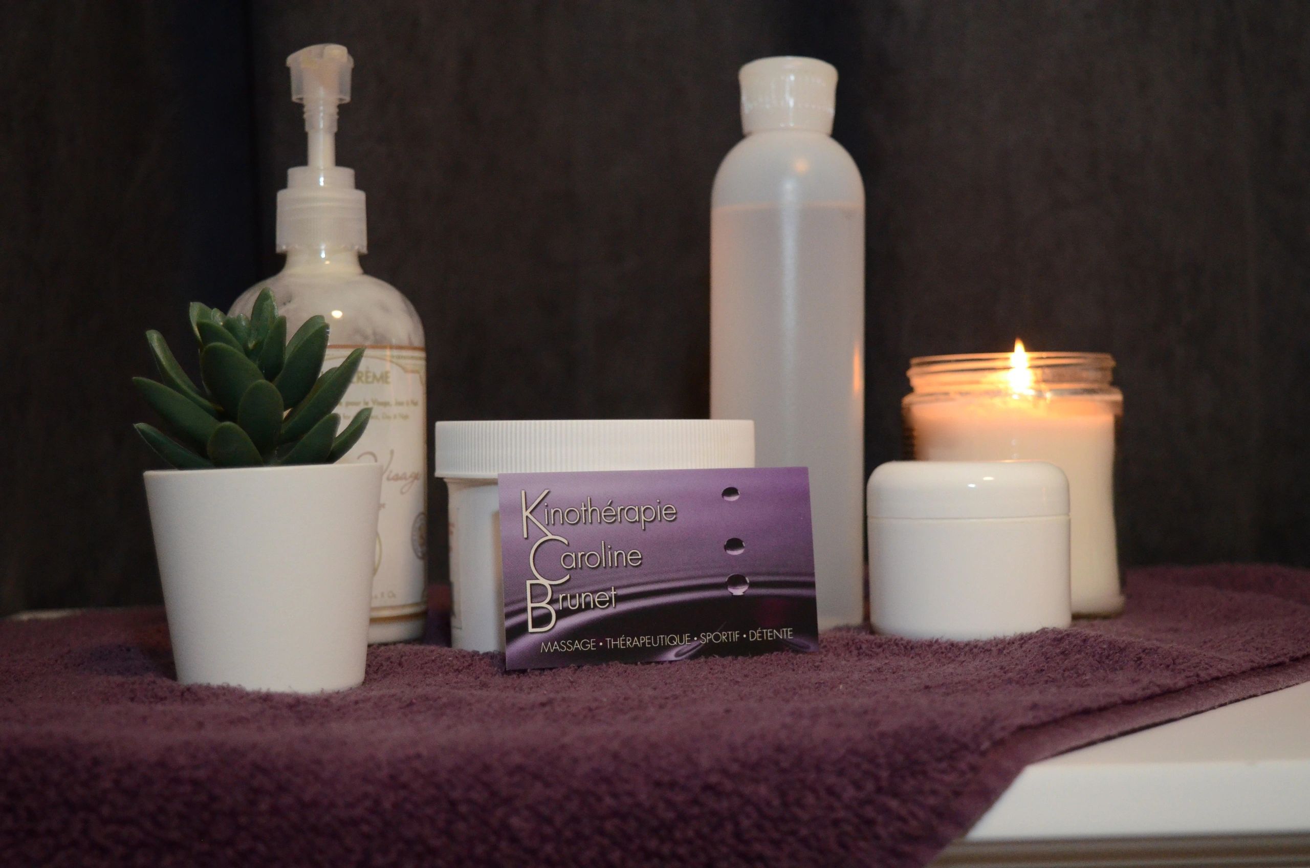 Kinothérapie Caroline Brunet - Massage - Rigaud, Québec