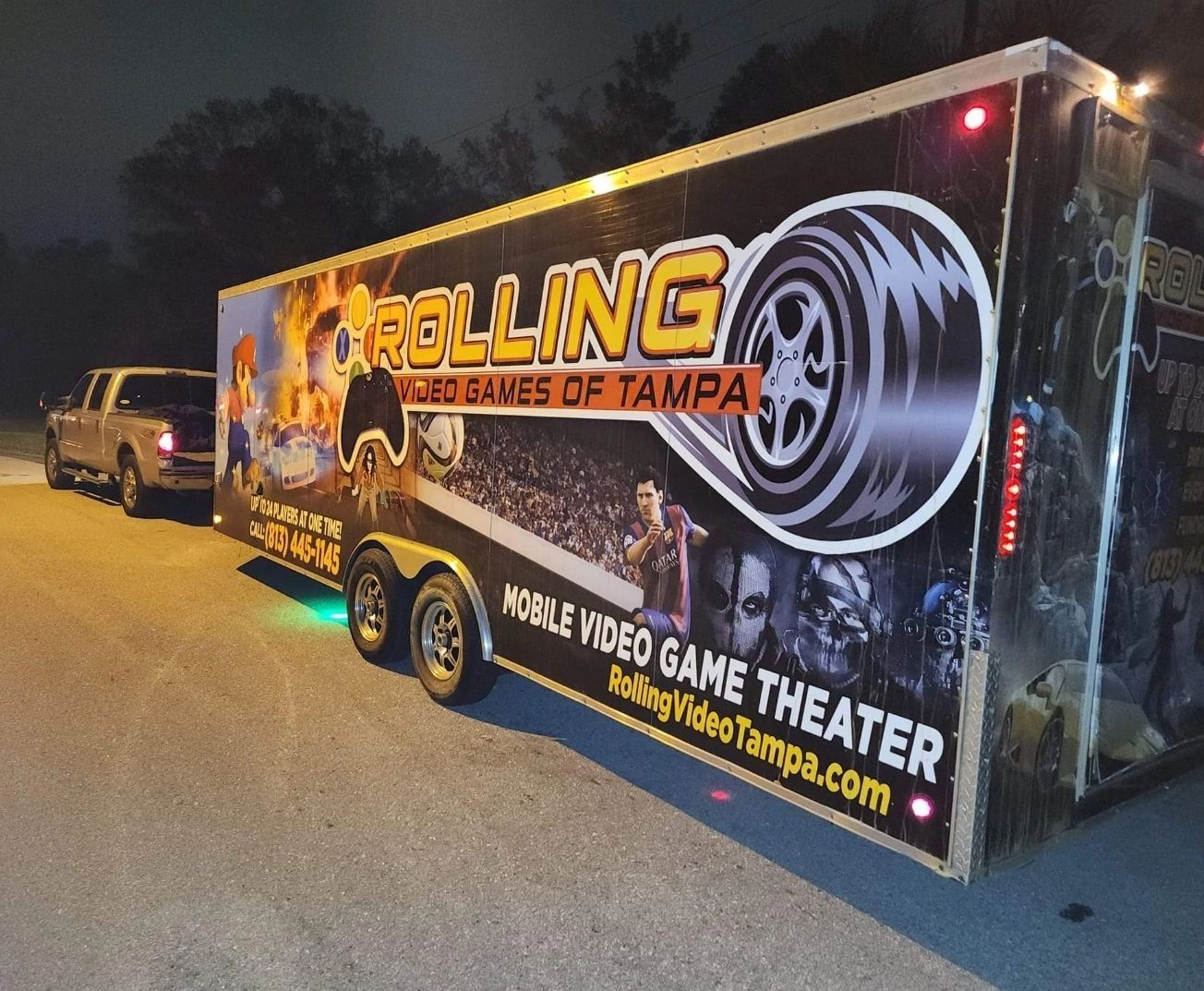 Experience the thrill of gaming on the go with KloudN9ne Rolling Video Game