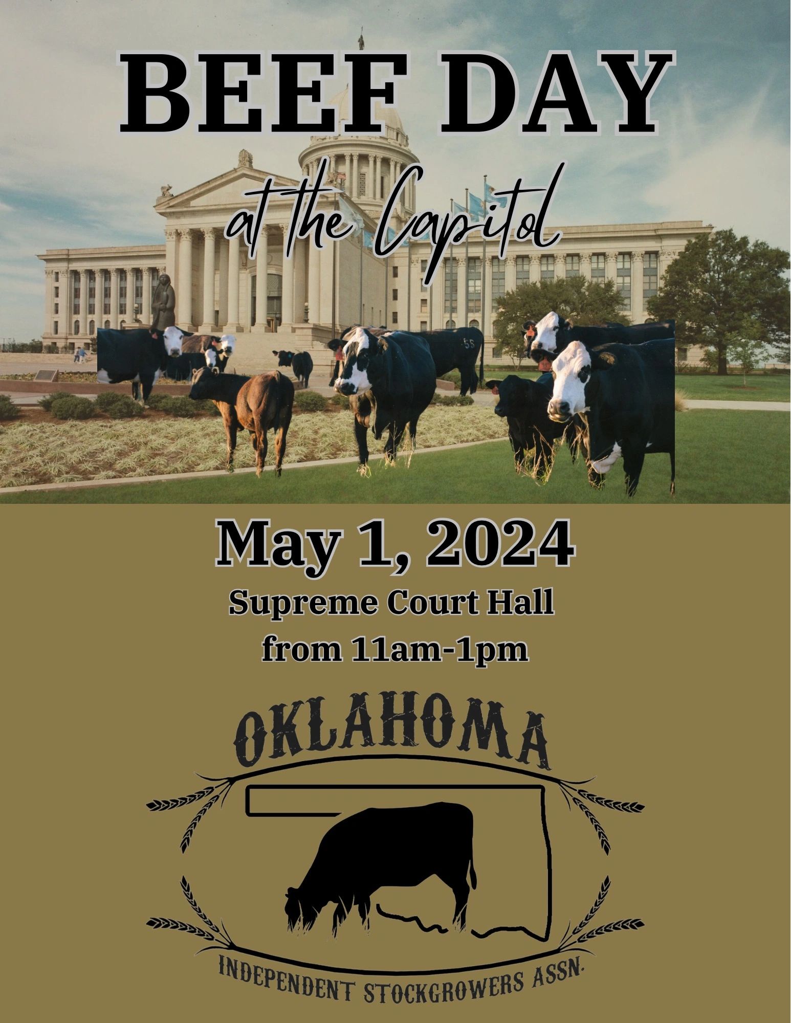 Calling All Cattlemen! Help OISA Kick off Beef Month