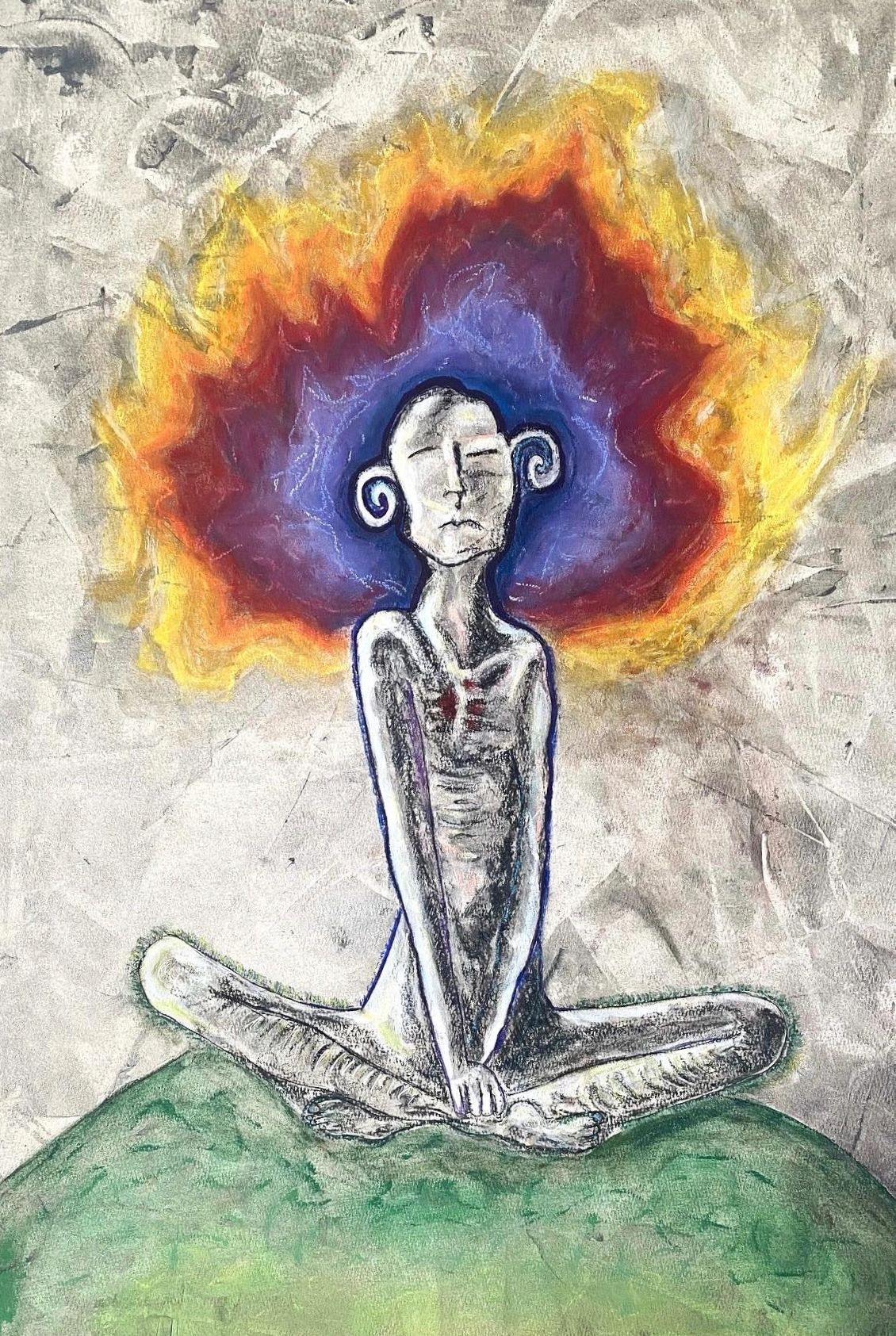 Figurative Art - Spiraliens by Freeda Kingelin