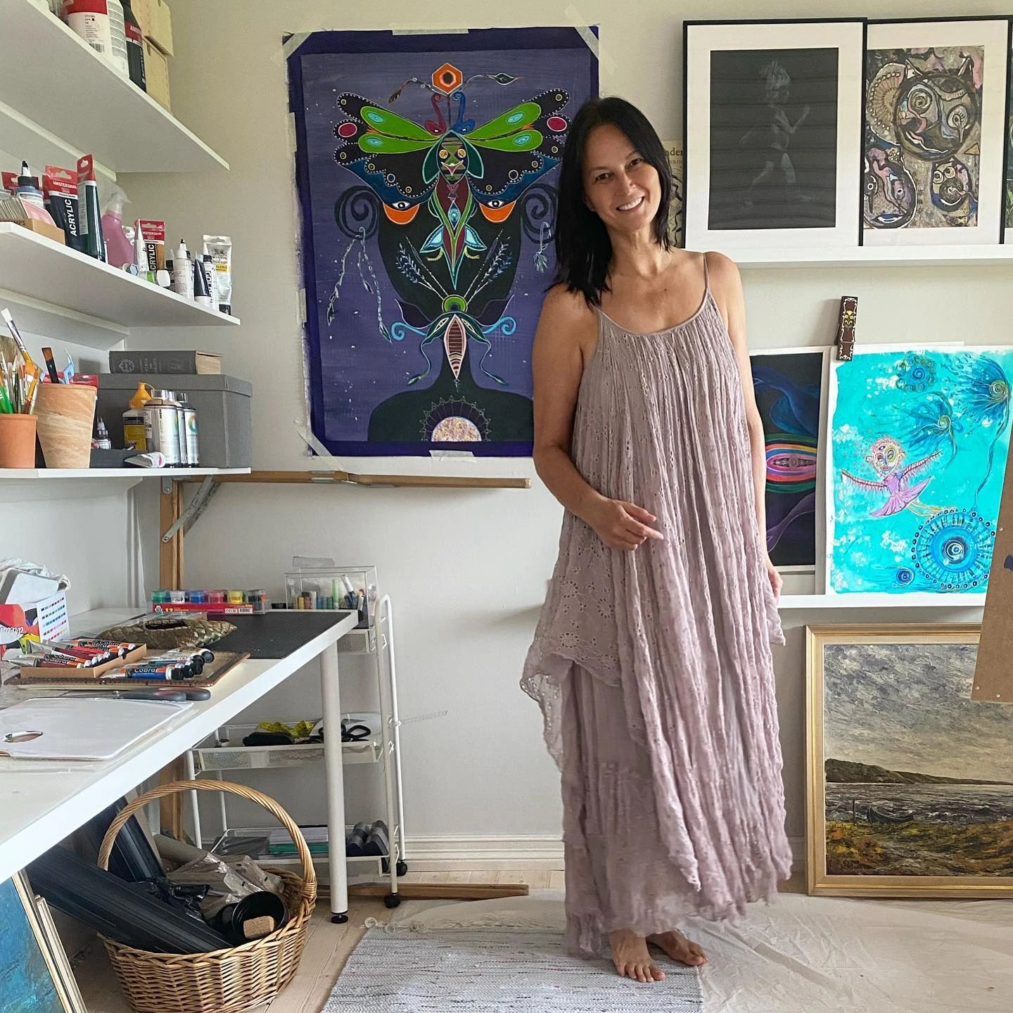 Figurative Art - Spiraliens by Freeda Kingelin