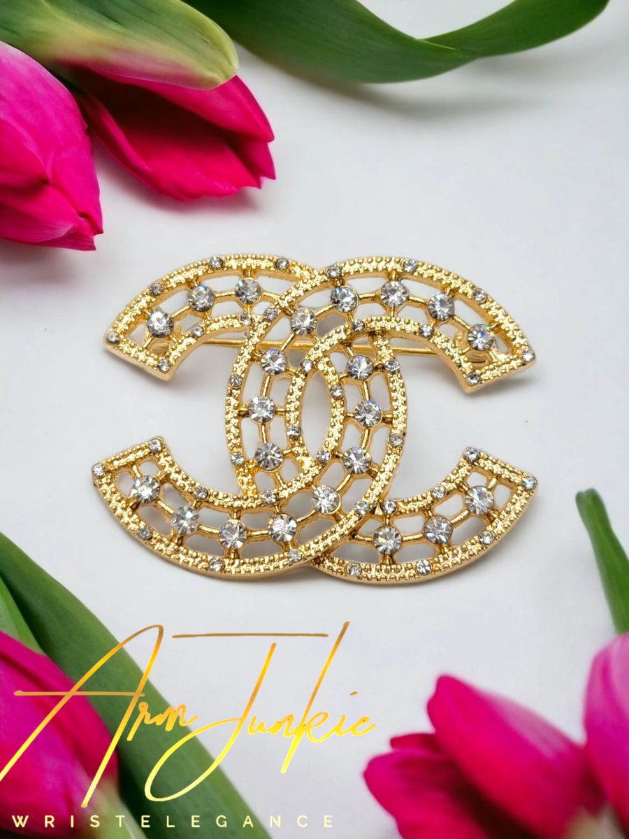 Chanel inspired Brooch