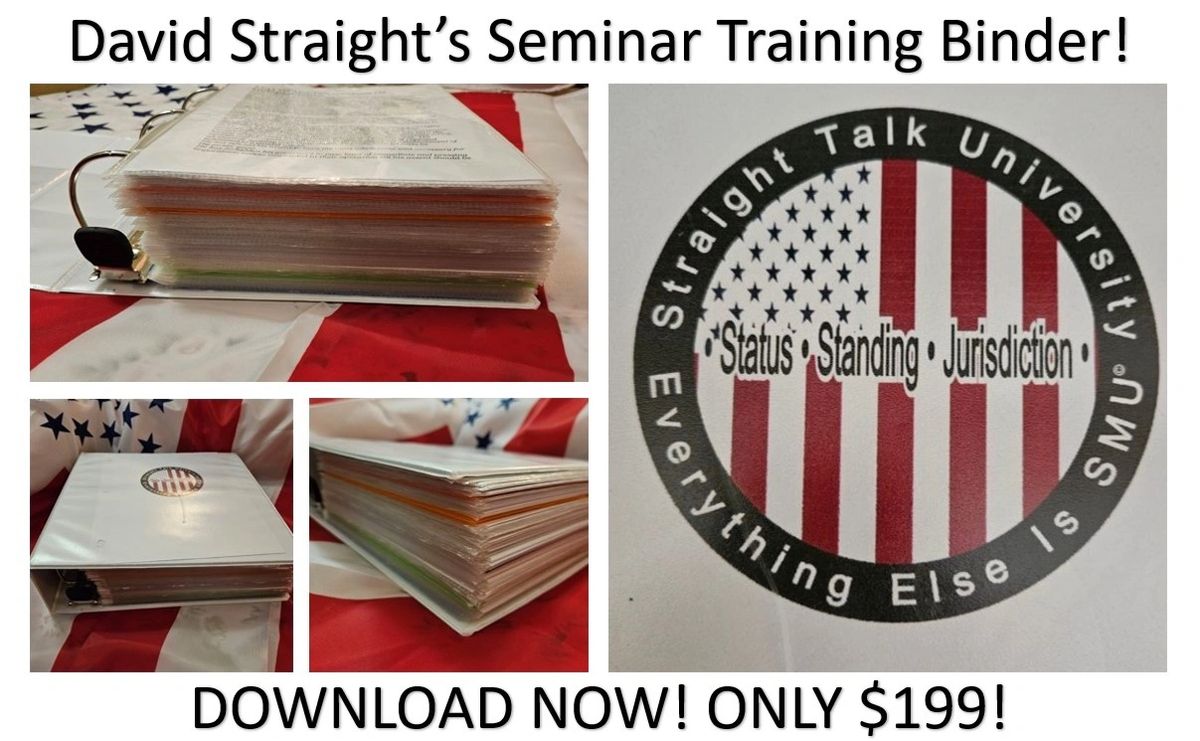 UPDATED! Straight Talk University TM Training Binder (David Straight's ...