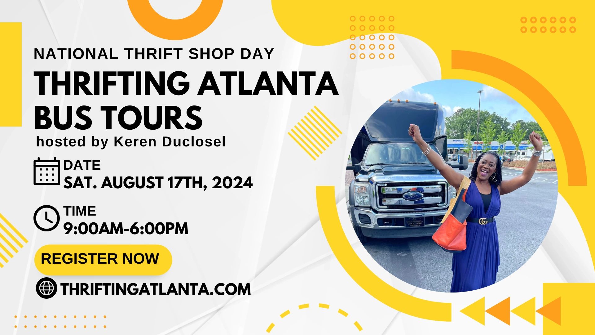 Celebrate National Thrift Shop Day with Thrifting ATL Bus Tours