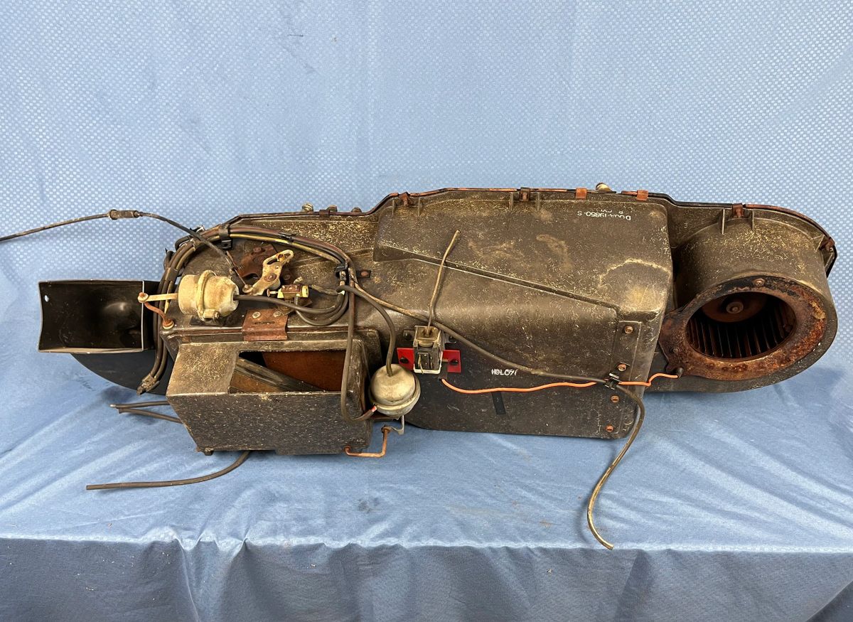 1970 AC heater box climate control box
