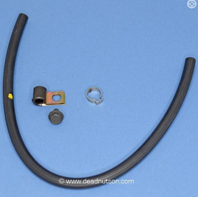 1970-71 Cyclone/Torino rear axle vent hose assembly NEW