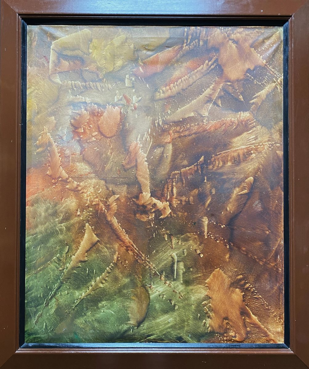 'Tempest' - LARGE SUPERB CONTEMPORARY ABSTRACT OIL PAINTING BY Jonathan ...